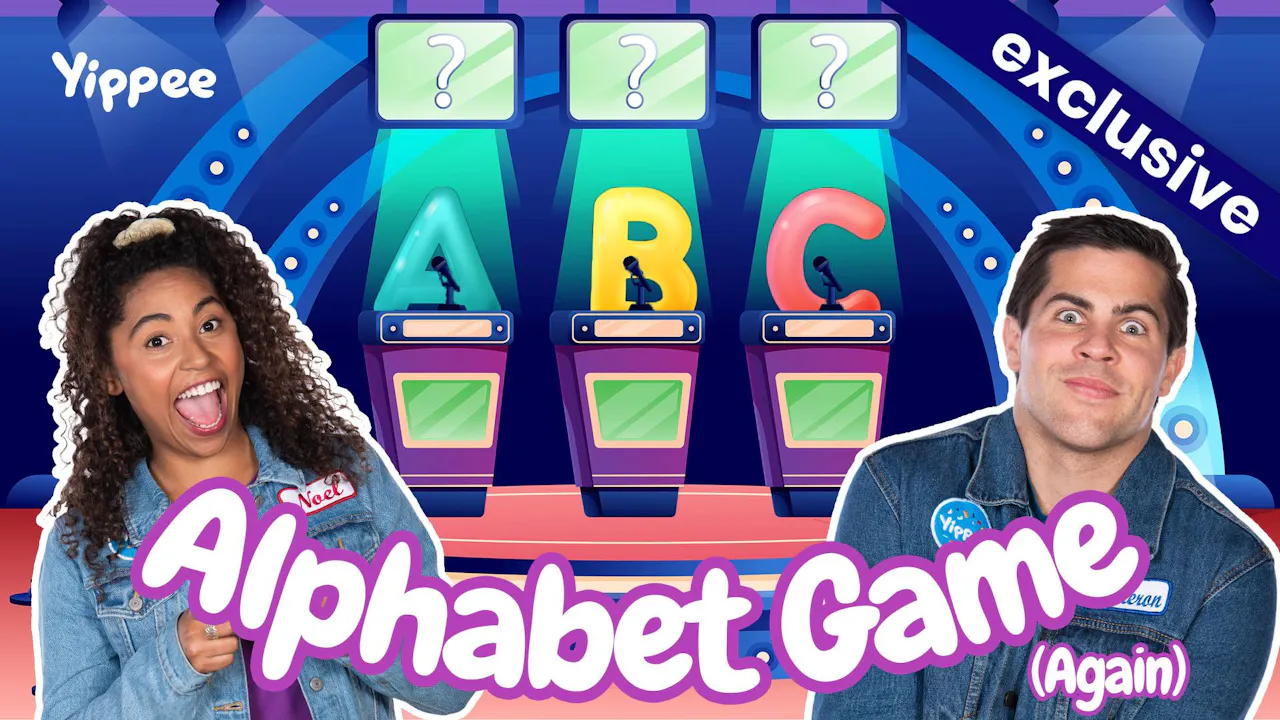 Alphabet Game - The Yippee Show - Yippee - Faith filled shows!