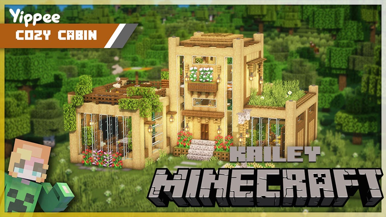 Minecraft: How To Build #12 - Cozy Wooden Cabin Tutorial - Minecraft ...