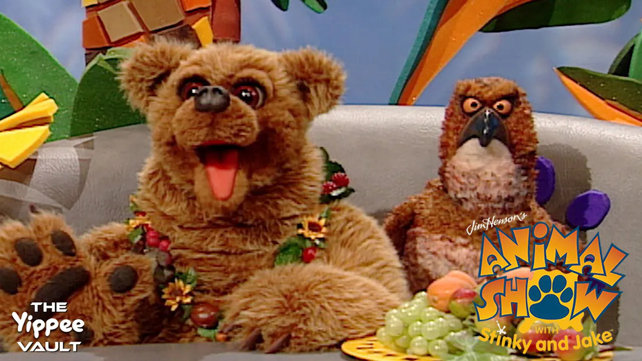 Chimpanzee & Hyena - Animal Show with Stinky and Jake - Yippee - Faith ...