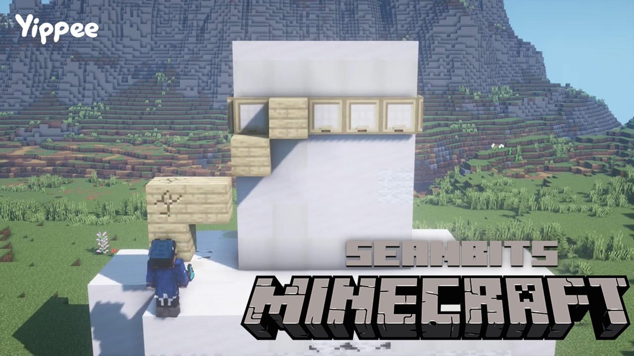 MINECRAFT: How to Build an Iron Golem Statue - Minecraft SeanBits ...