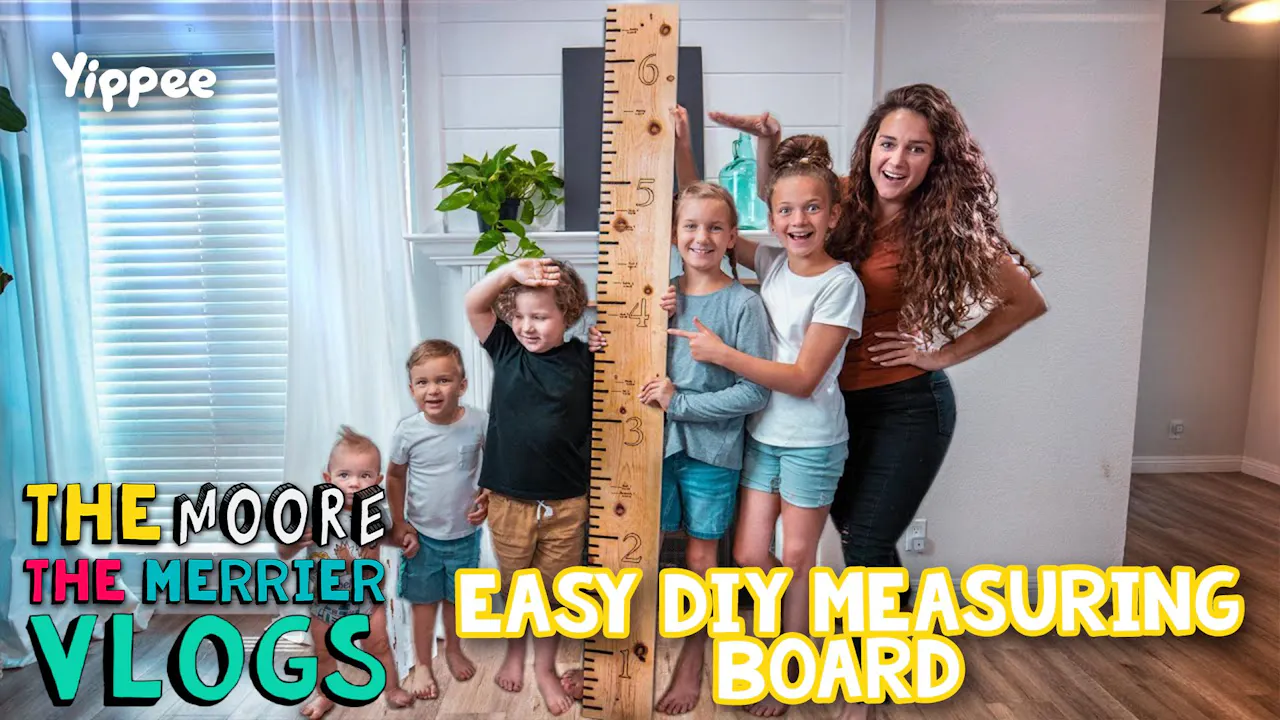 Easy DIY Measuring Board | Tutorial - Moore The Merrier Vlogs - Yippee ...