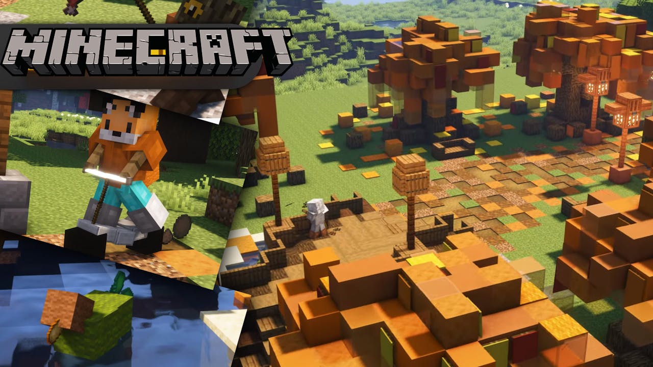 Woodside House (Minecraft Timelapse) - Minecraft Skyrift - Yippee ...