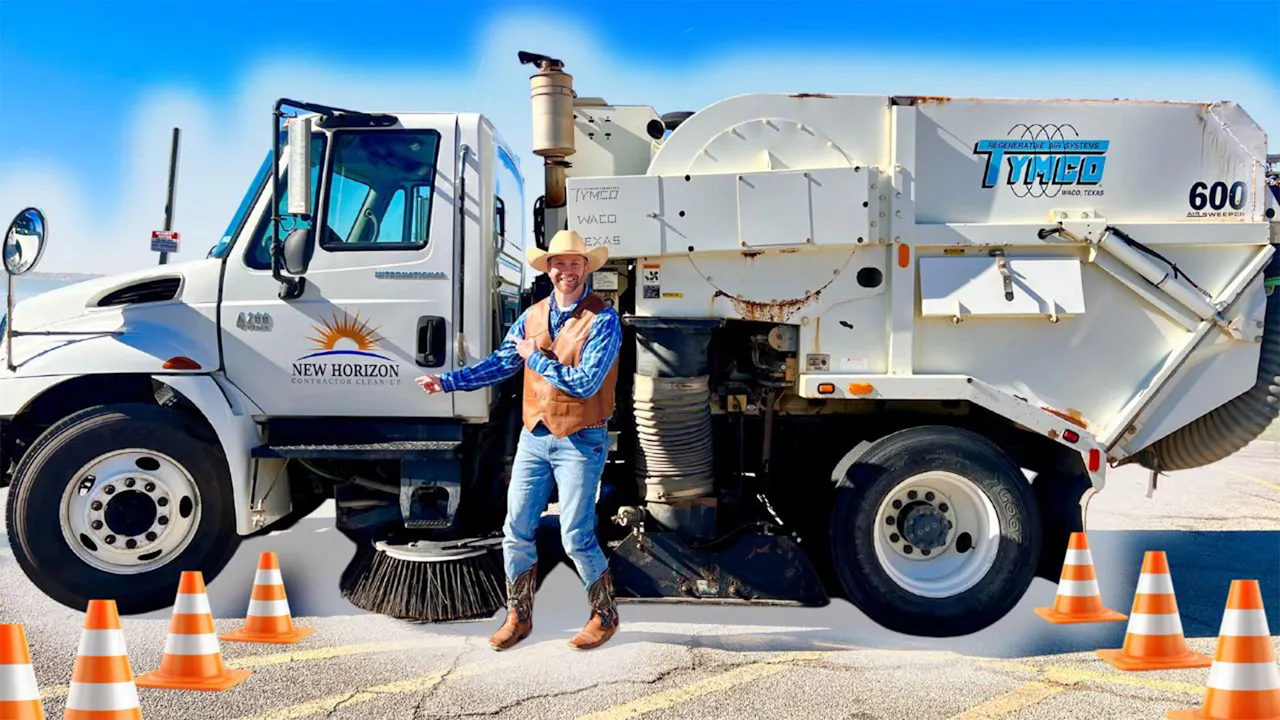 Explore a Street Sweeper Street Sweeper Tour for Kids - Cowboy Jack ...