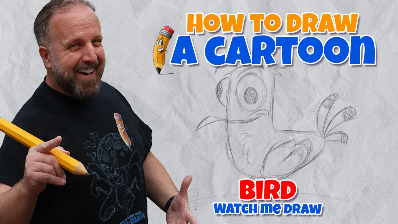 Bird - How To Draw With John-Marc - Yippee - Faith filled shows!