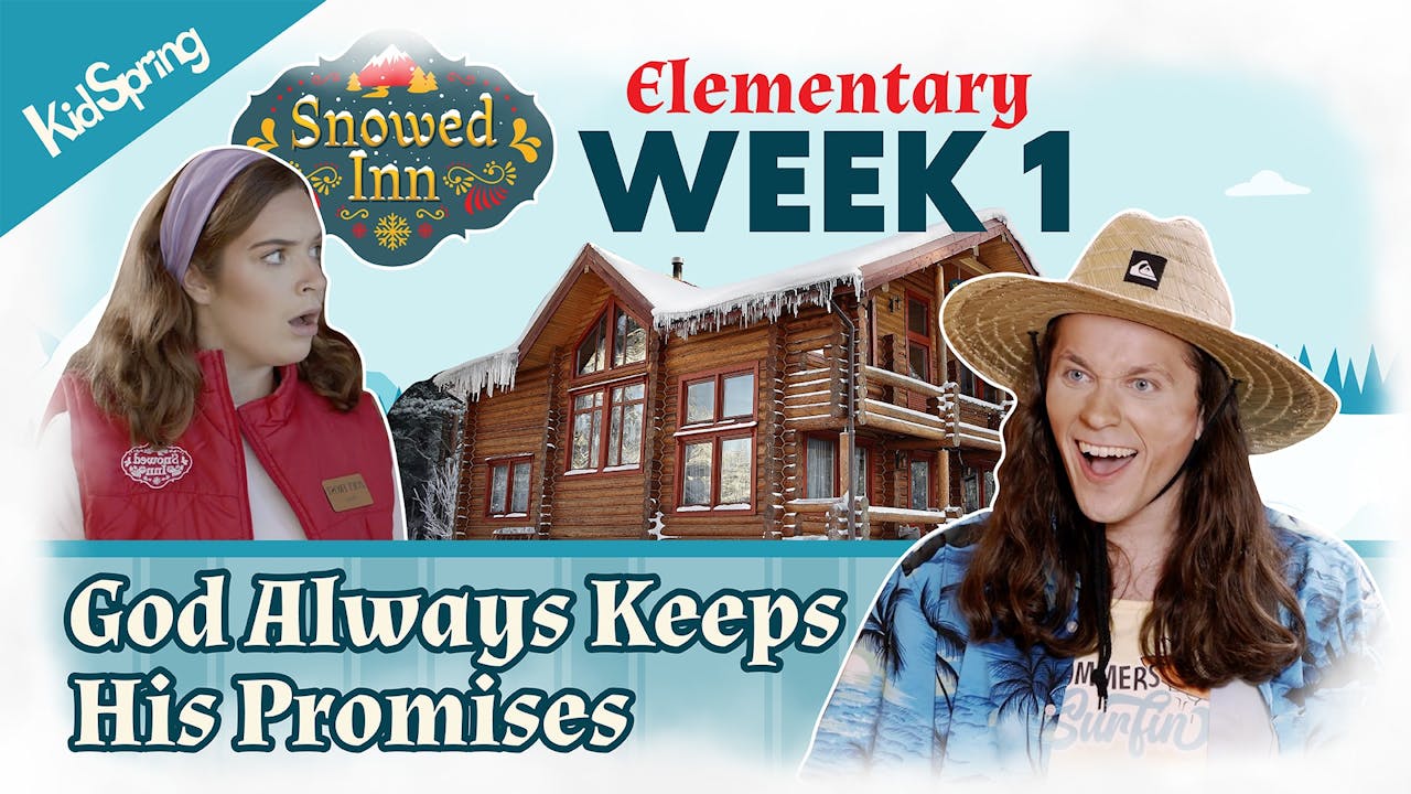 God Always Keeps His Promises | Snowed Inn (2023) | Elementary Week 1 - Season 1 - Yippee ...