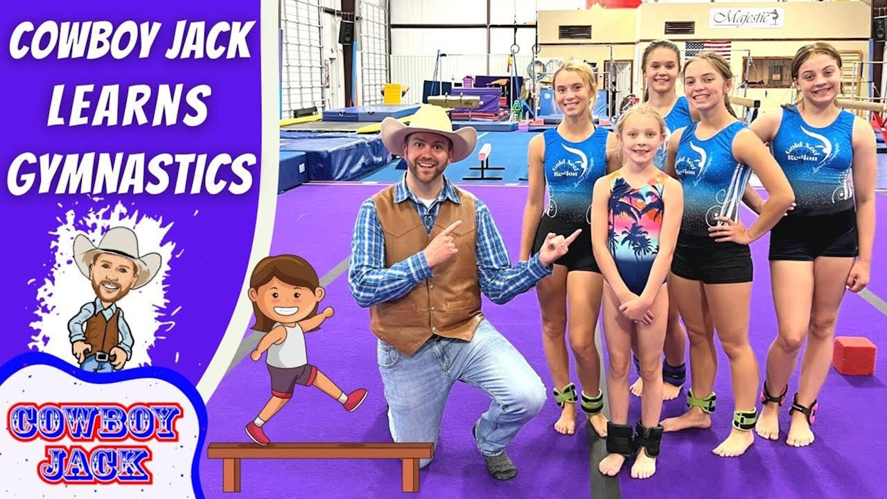 Cowboy Jack Learns Gymnastics - Cowboy Jack - Yippee - Faith filled shows!