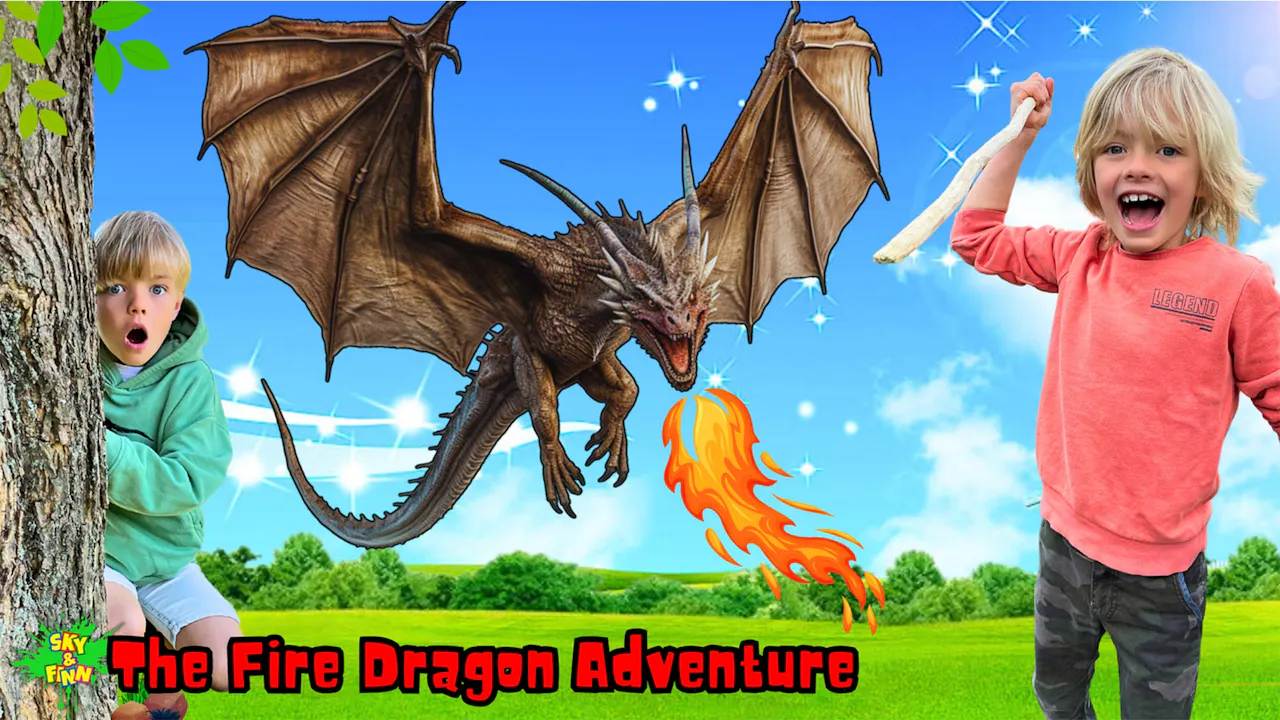 The Fire Dragon Adventure - Sky and Finn - Yippee - Faith filled shows!