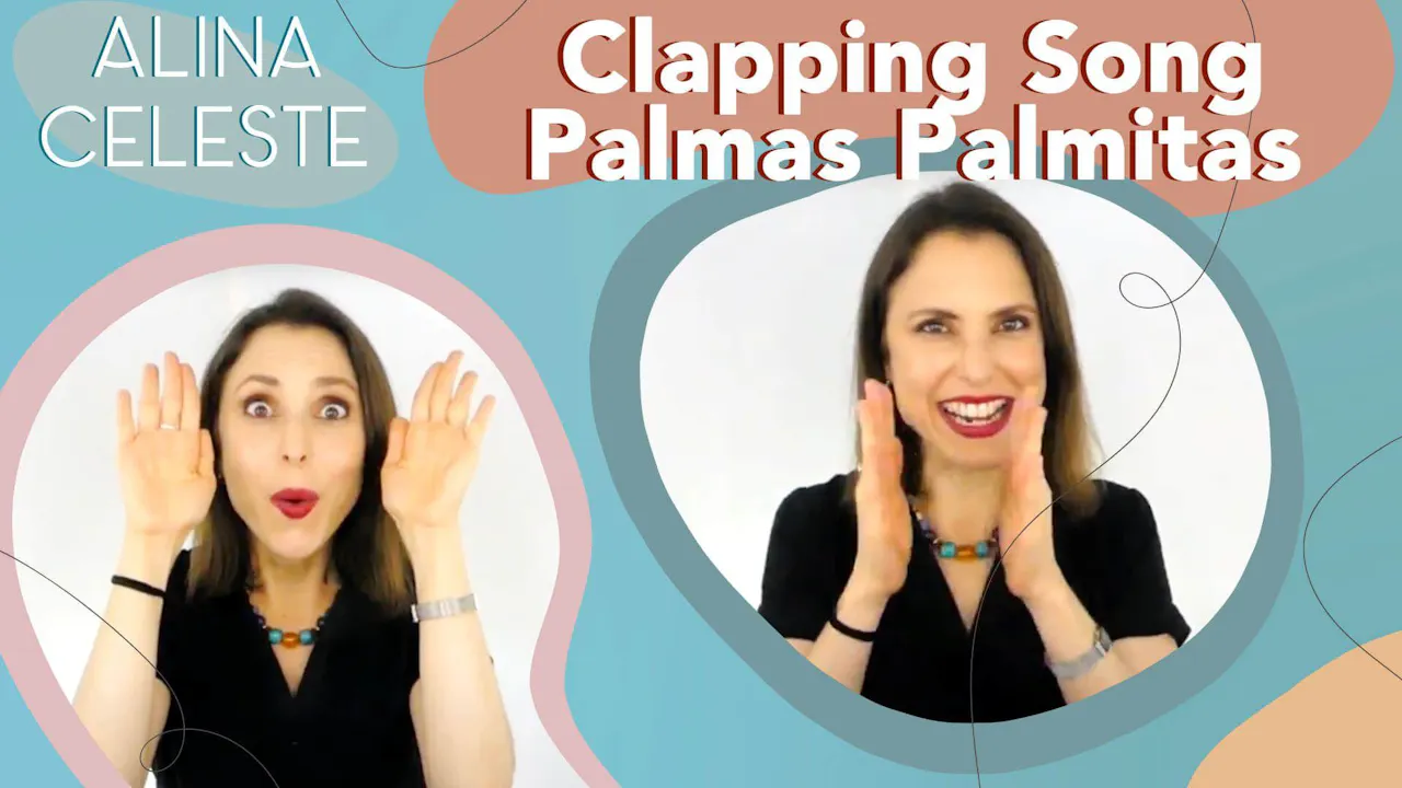 Learn Spanish Clapping Song Palmas Palmitas - Spanish for Kids with ...