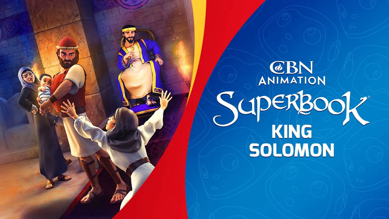 King Solomon - Superbook: Season 3 - Yippee - Faith filled shows!