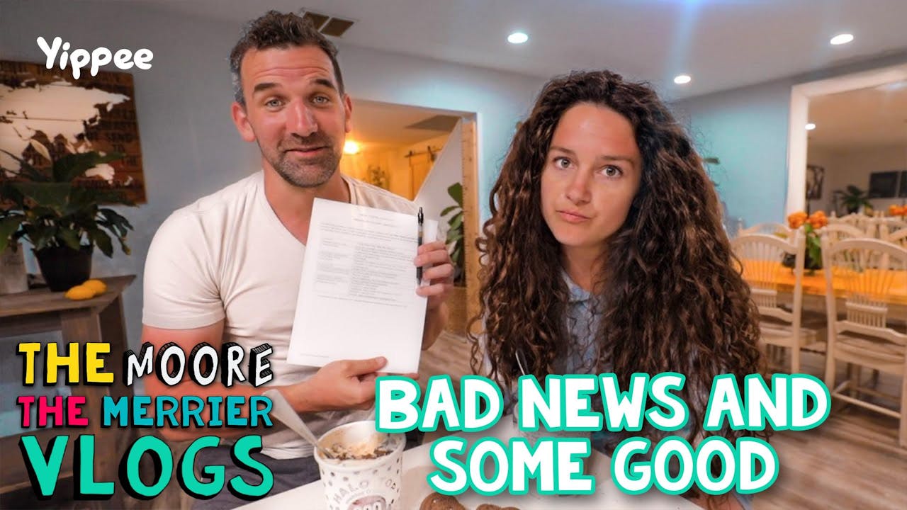 Bad News And Some Good - Moore The Merrier Vlogs - Yippee - Faith filled shows!