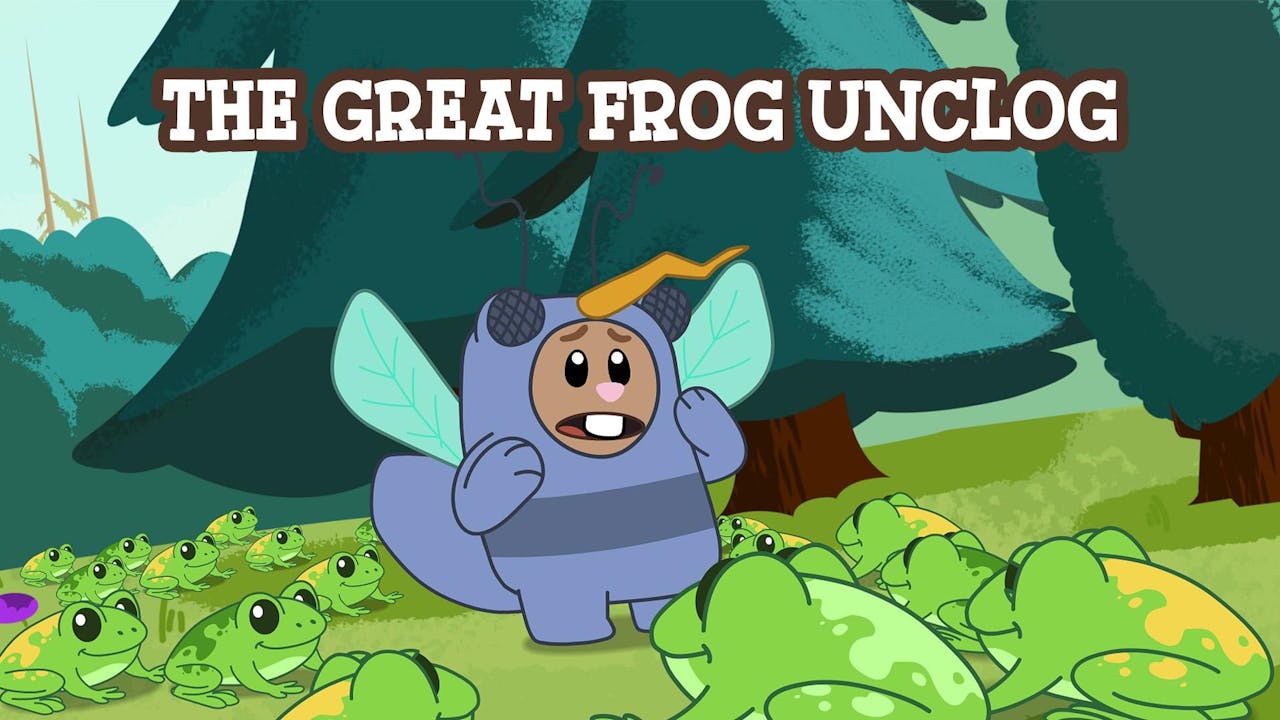 The Great Frog Unclog - Luna, Chip & Inkie Adventure Rangers Go ...