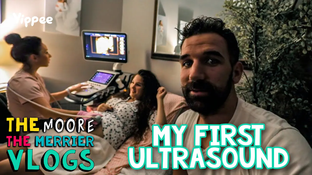 My First Ultrasound - Finding Out The Gender - Moore The Merrier Vlogs ...