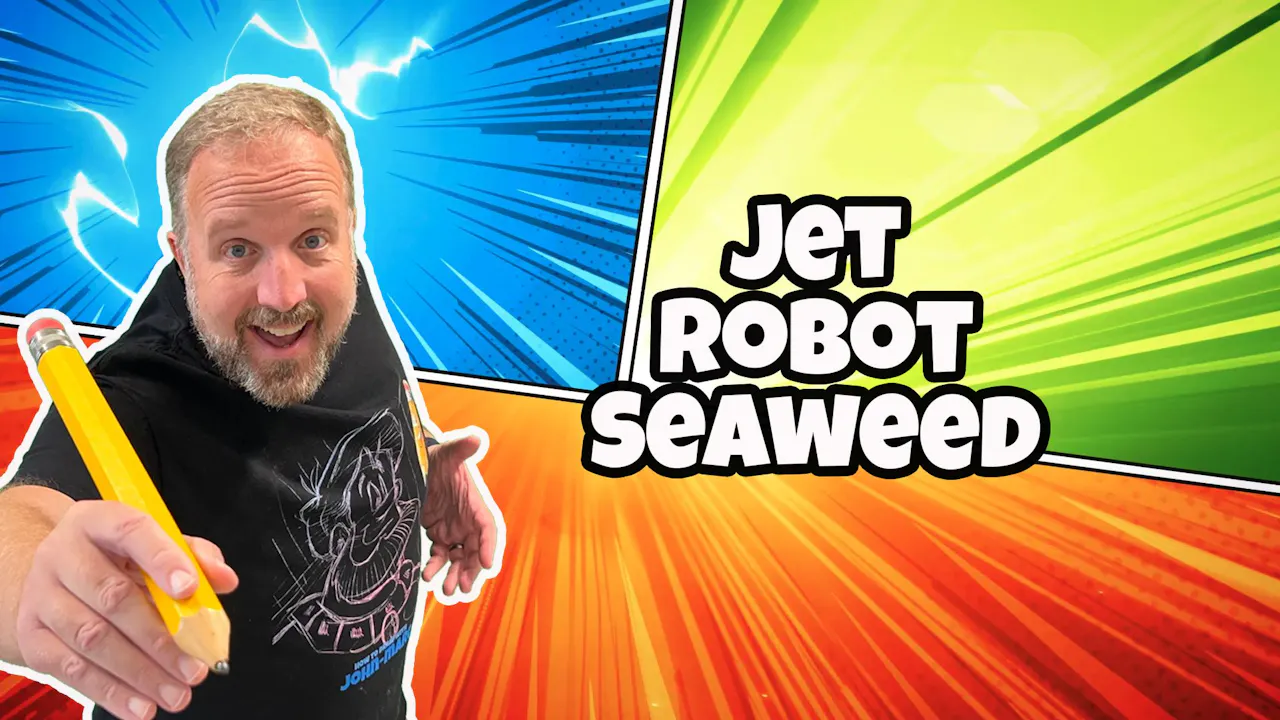 Jet, Robot, Seaweed - How To Draw With John-Marc - Yippee - Faith ...
