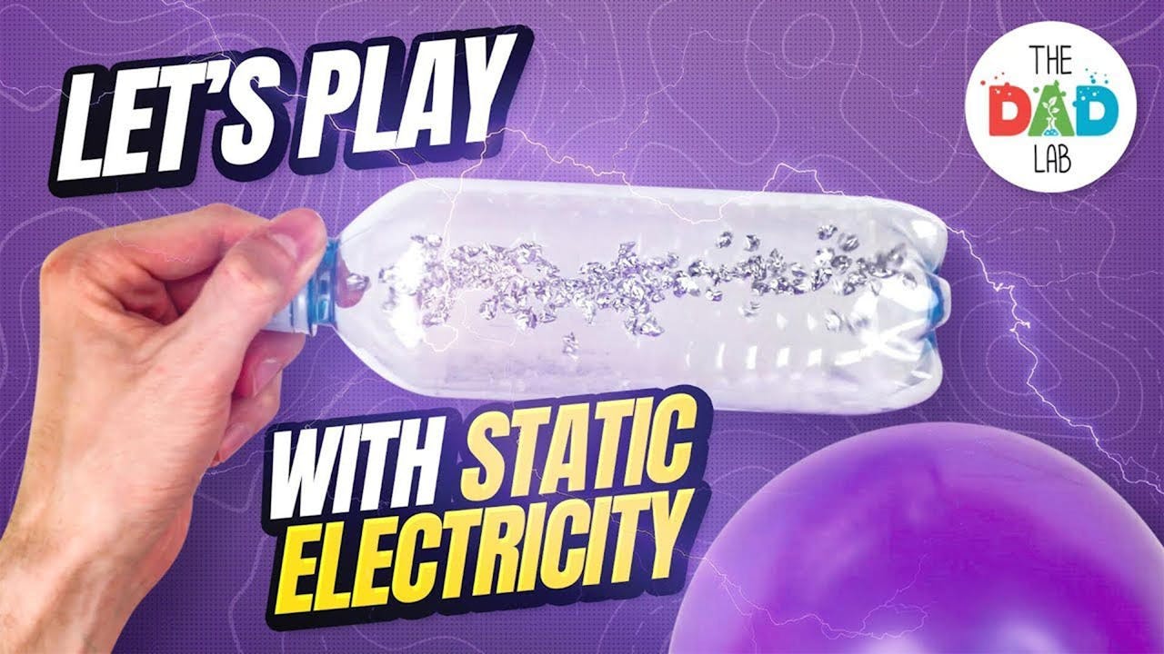 Dancing Foil | Cool Electricity Science Experiment - TheDadLab - Yippee ...