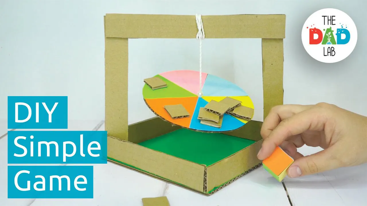 DIY Cardboard Balance Game - A Must Try For Every Family - TheDadLab ...