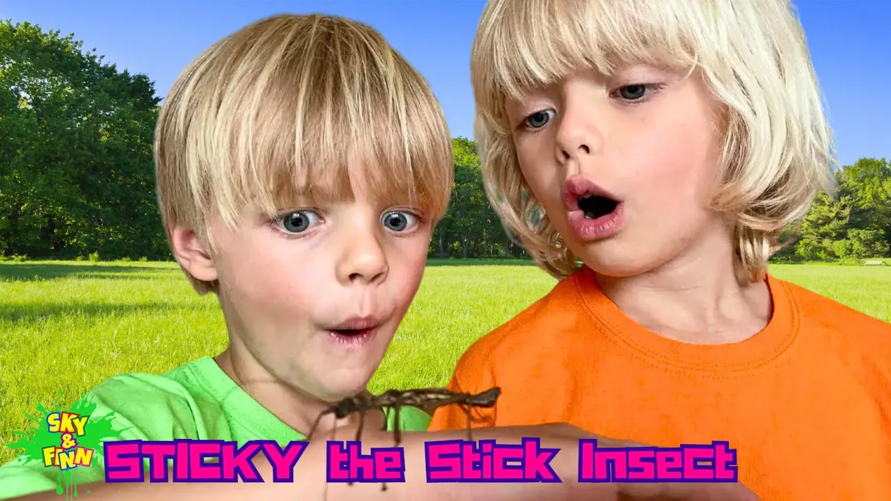 Sticky The Stick Insect - Sky and Finn - Yippee - Faith filled shows!