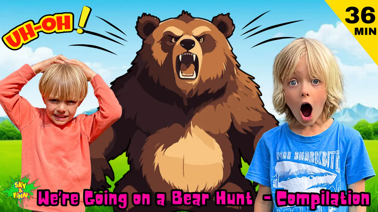"We are Going on a Bear Hunt" Compilation | The Ultimate Adventure ...