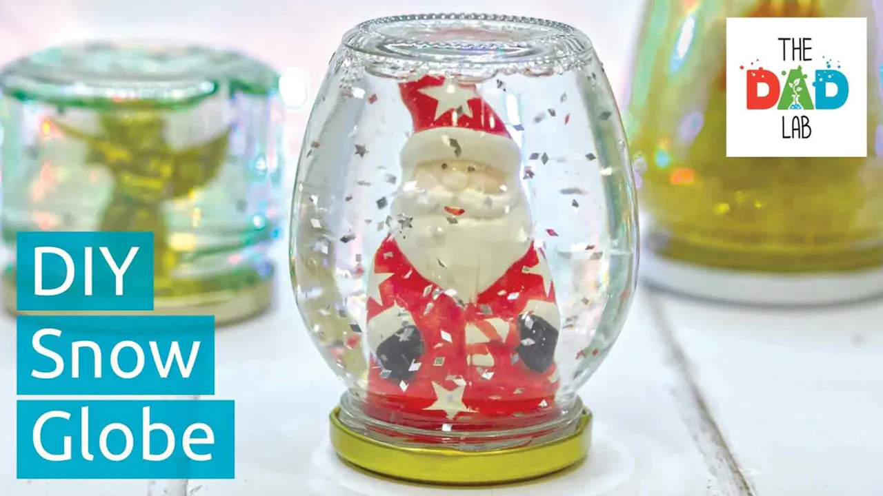 How to Make Snow Globe | Simple DIY Christmas Ideas - TheDadLab ...