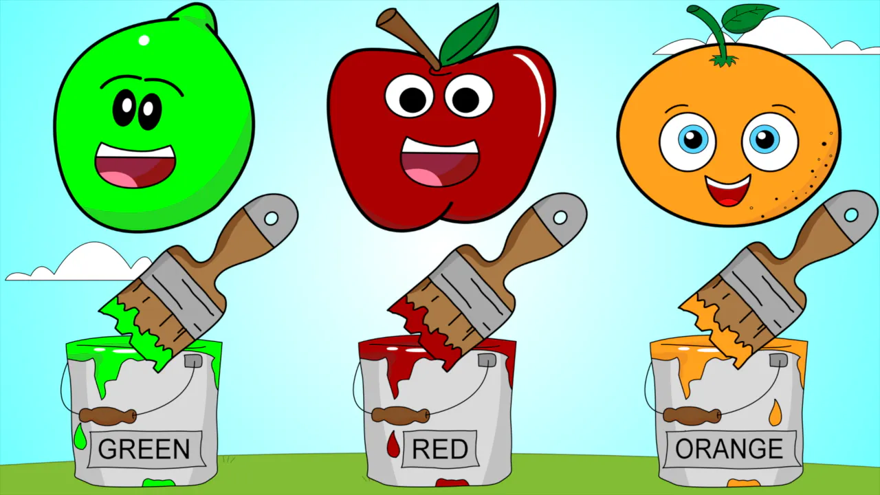 Fruit Colors Song 2 - English Tree TV - Yippee - Faith filled shows!