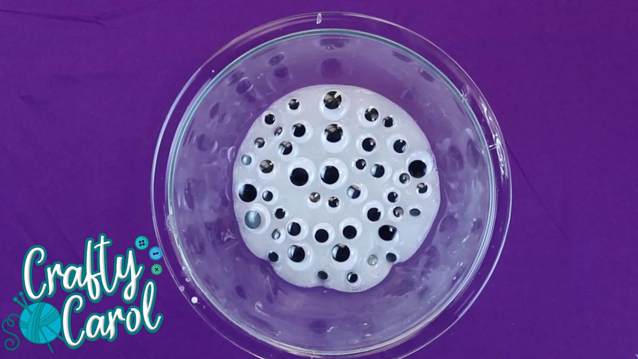 DIY Ghost Slime - Crafty Carol - Yippee - Faith filled shows!