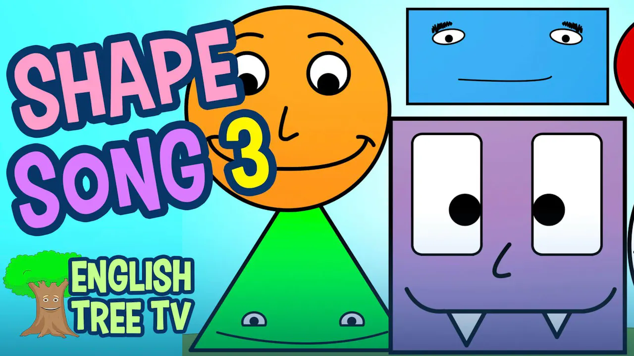 Shapes Song 3 - English Tree TV - Yippee - Faith filled shows!