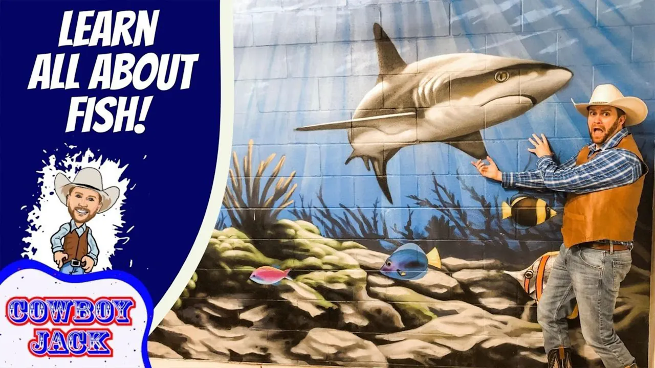 Types of Fish for Kids! - Cowboy Jack - Yippee - Faith filled shows!