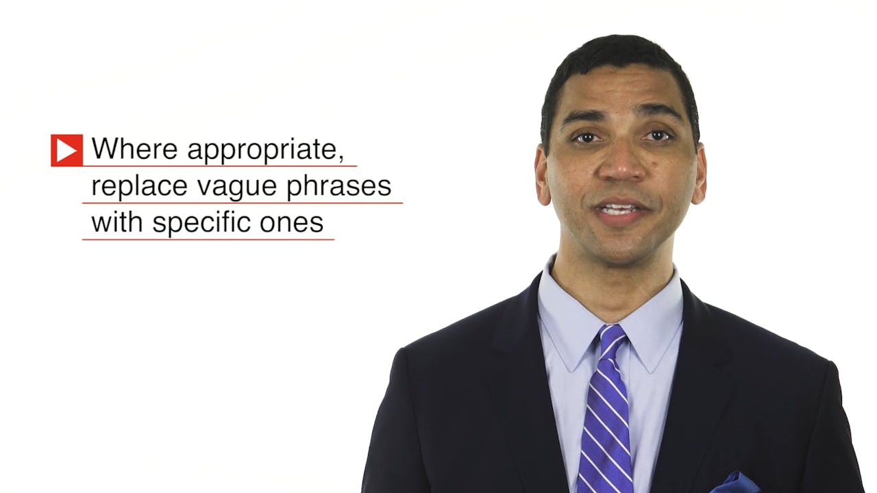 Vague Phrases - LEARNFLIX