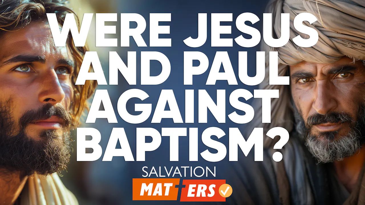 Were Jesus and Paul Against Baptism? | Salvation Matters - Salvation ...