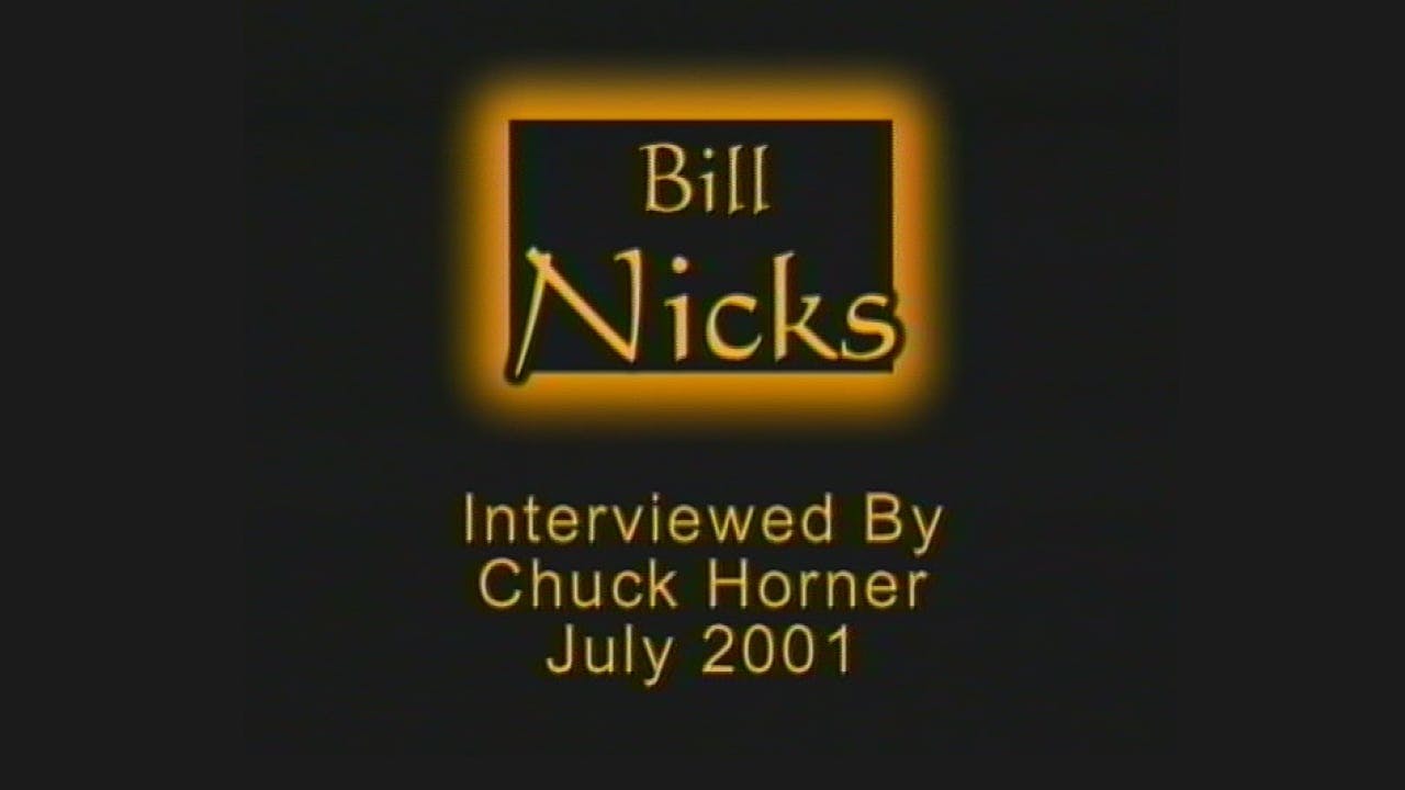 Interview with Bill Nicks by WVBS - WVBS