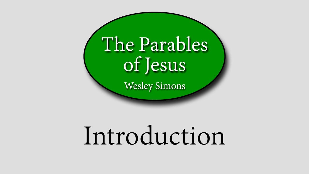1. Introduction | Parables of Jesus - WVBS