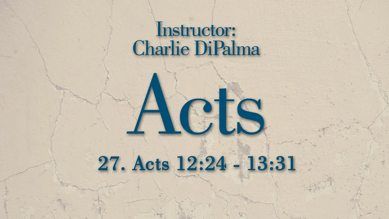 Acts: Lesson 27 - WVBS