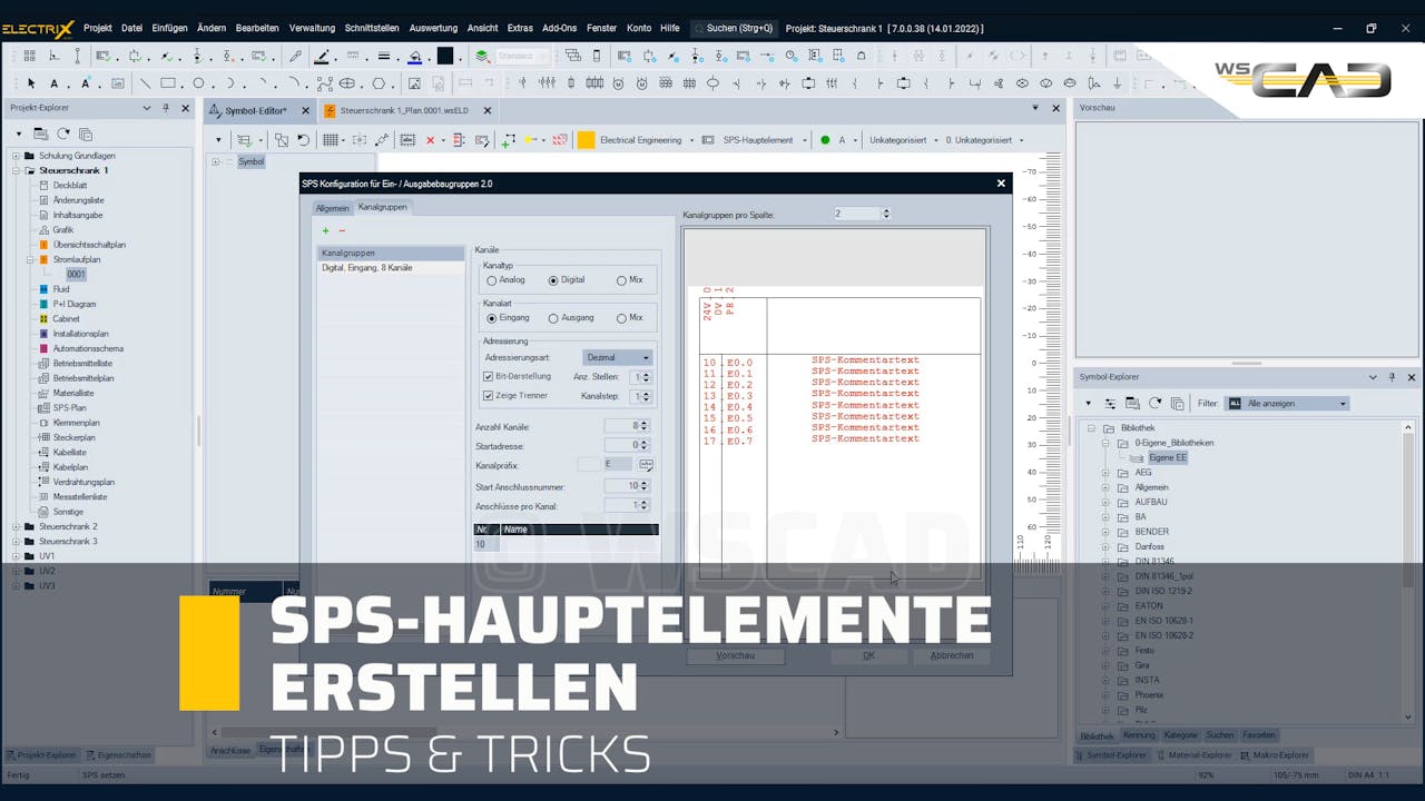 SPS-Hauptelemente - Tipps & Tricks - WSCADEMY