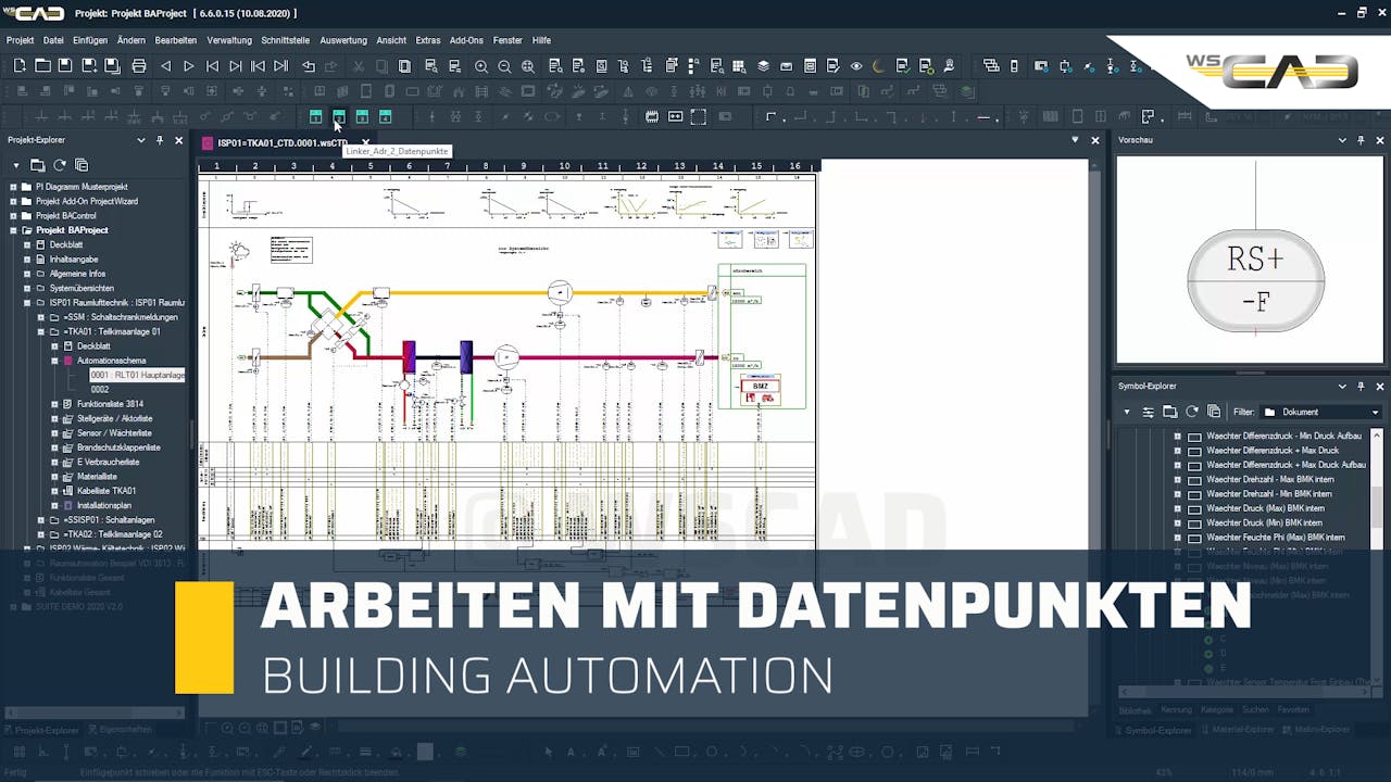 Arbeiten mit Datenpunkten - Building Automation - WSCADEMY