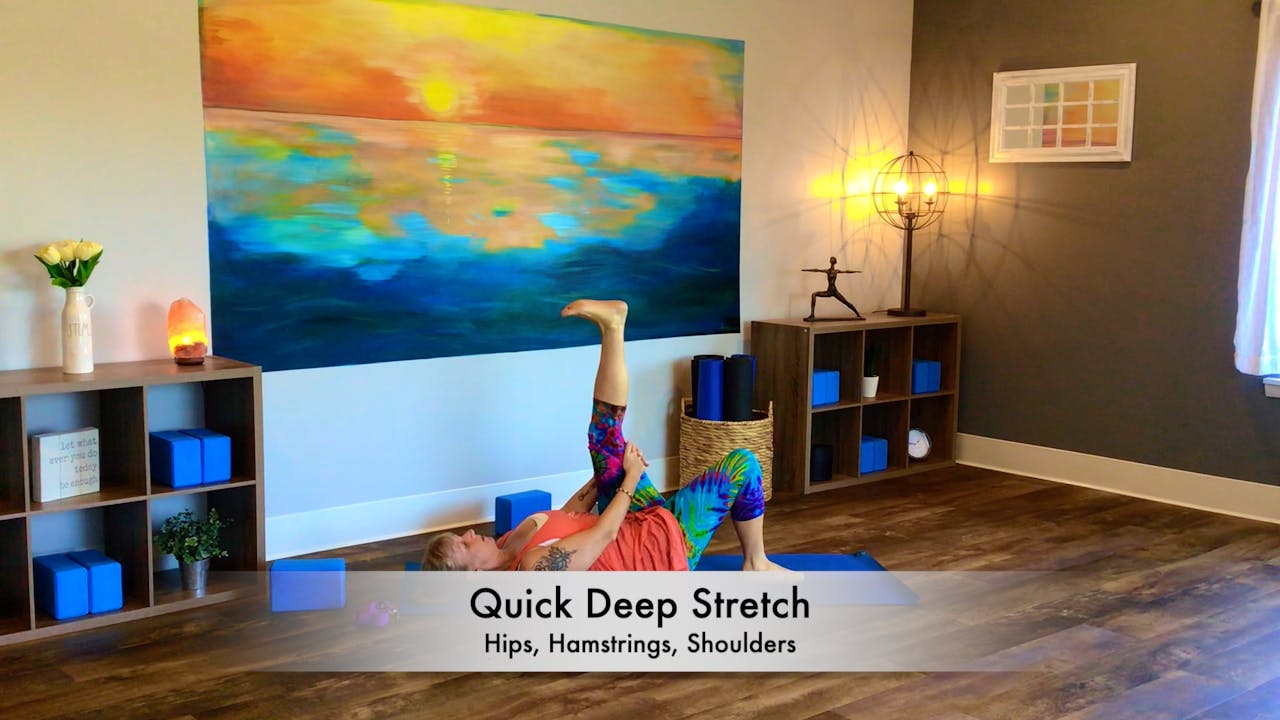 Quick Deep Stretch with Molly - Stretch Sessions and Techniques - Yoga ...