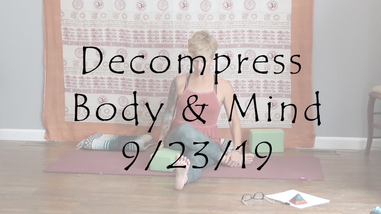 Yin to Decompress Body & Mind - YogaDiVita