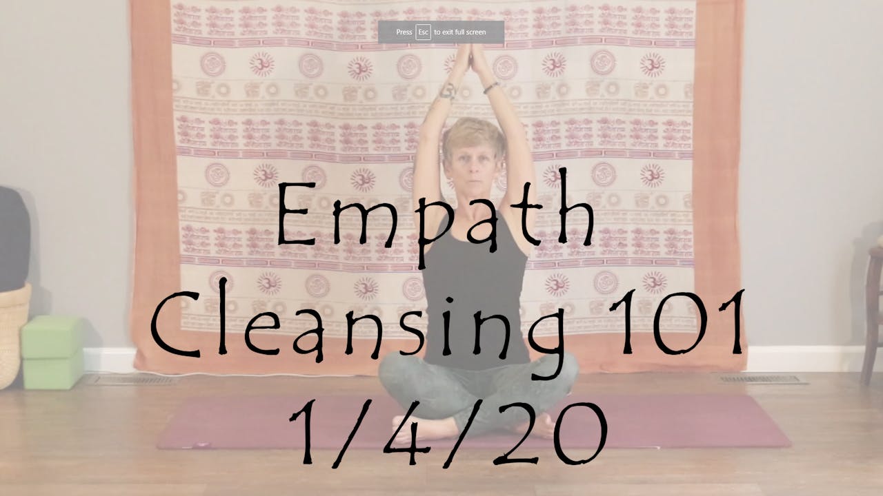 Empath Cleansing 101 – All Level - YogaDiVita