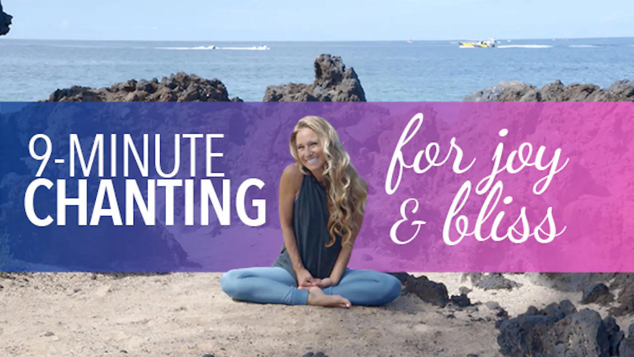 Chanting for Joy and Bliss - Meditation - Slow It Down Here - Yogi Nora