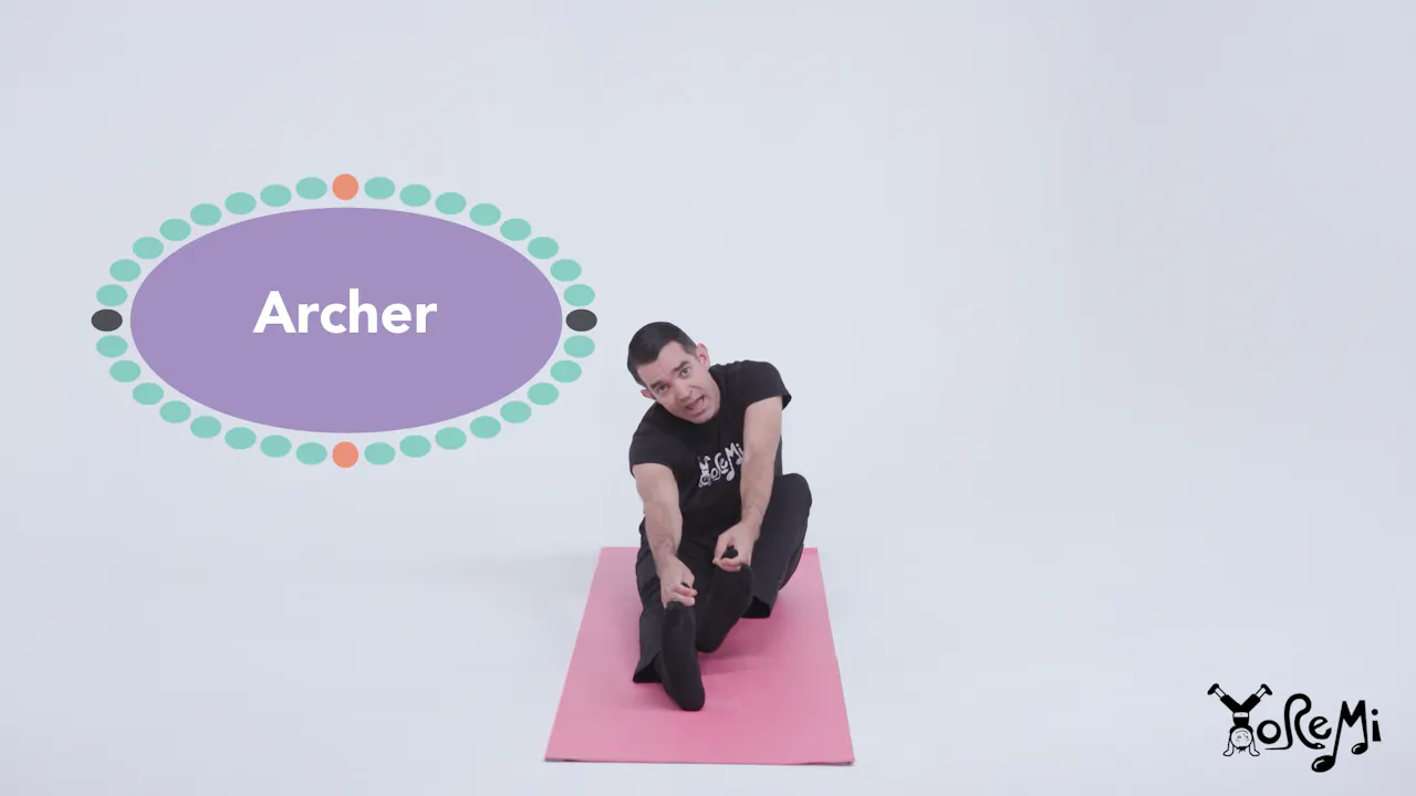 Archer (Archer Pose) - Activities - Yo Re Mi