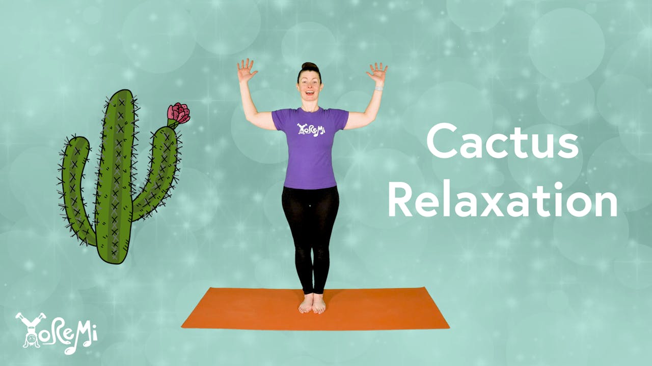 Cactus Relaxation (Reclined Twist) - Activities - Yo Re Mi