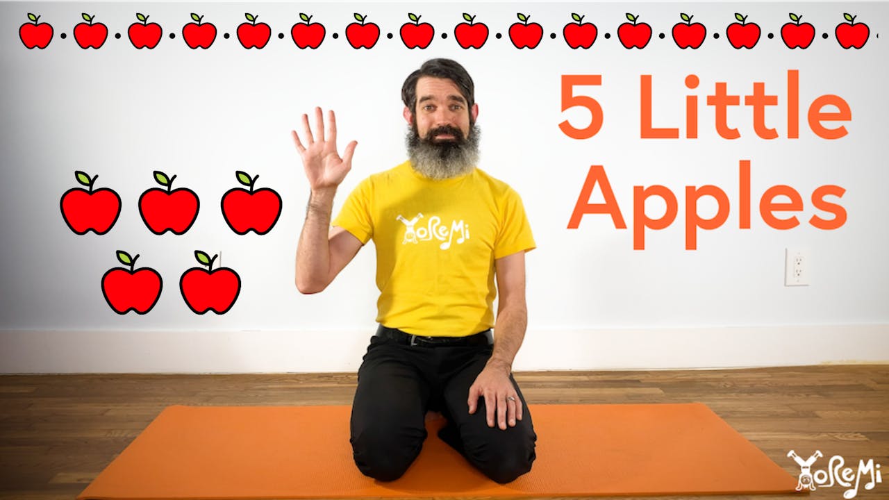 Five Little Apples (Sing-Along) - Activities - Yo Re Mi