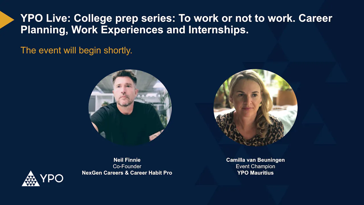 College prep series - To work or not to work. Career, Work and ...