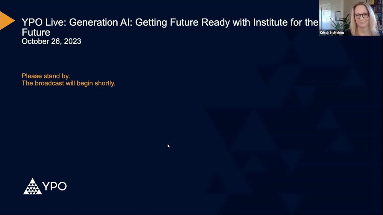 Generation AI: Getting Future Ready with Institute for the Future - YPO ...