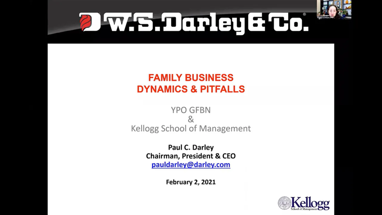 Managing Family Dynamics: A Conversation With Paul Darley - Leadership ...