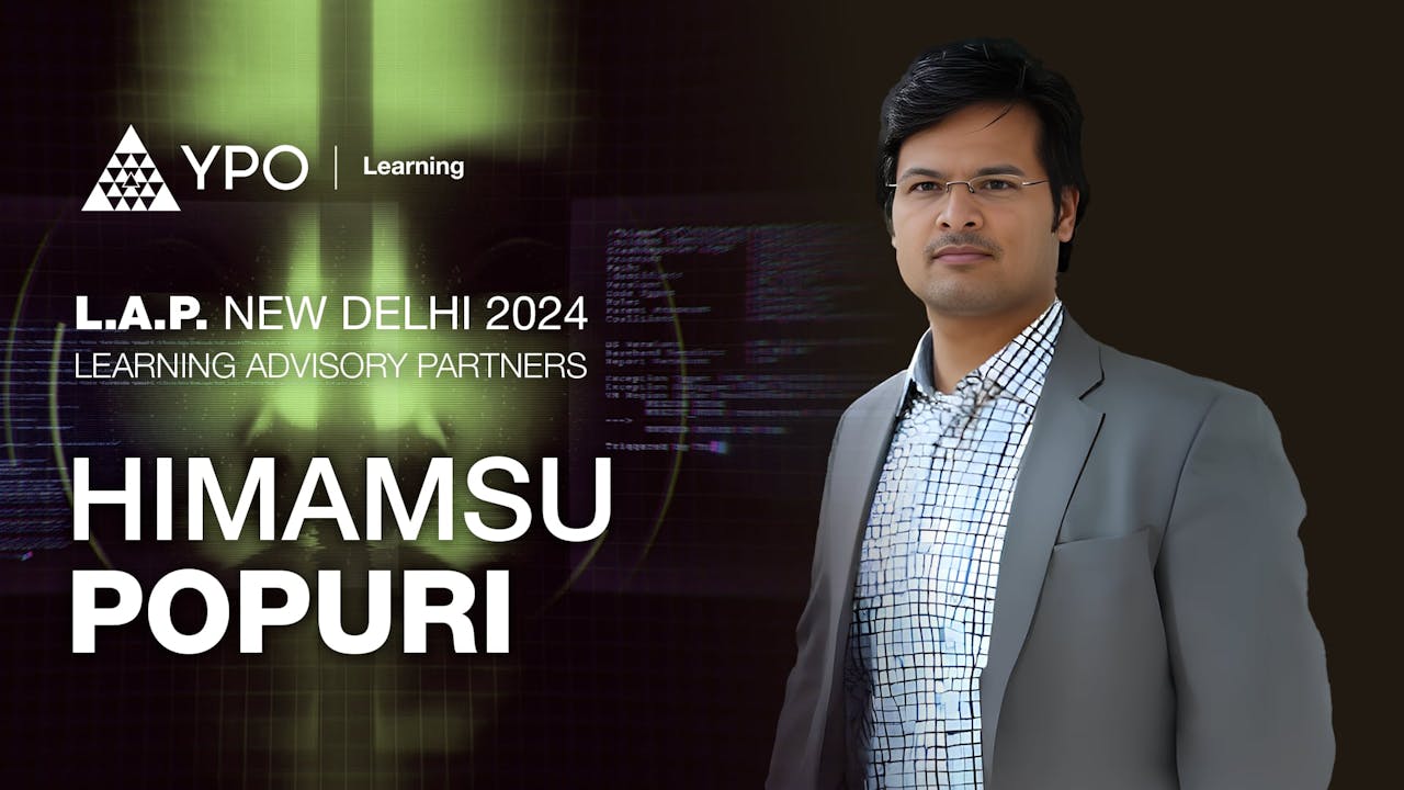 LAP S07 - Himamsu Popuri: Disruptive Tech Shaping the Future of ...