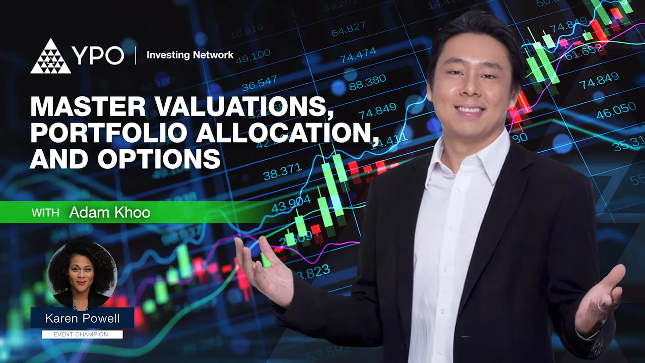 Master Valuations, Portfolio Allocation, and Options with Adam Khoo ...