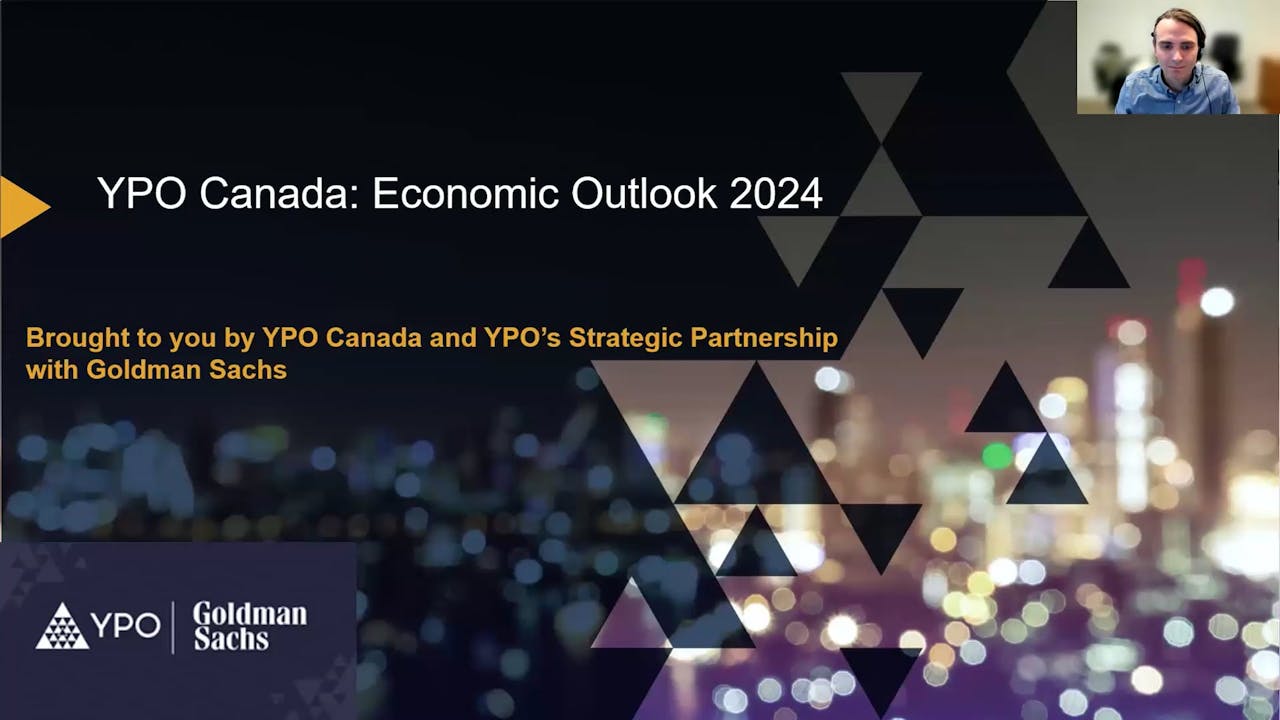 YPO Canada Economic Outlook 2024 - Finance and Investing - YPO The Source