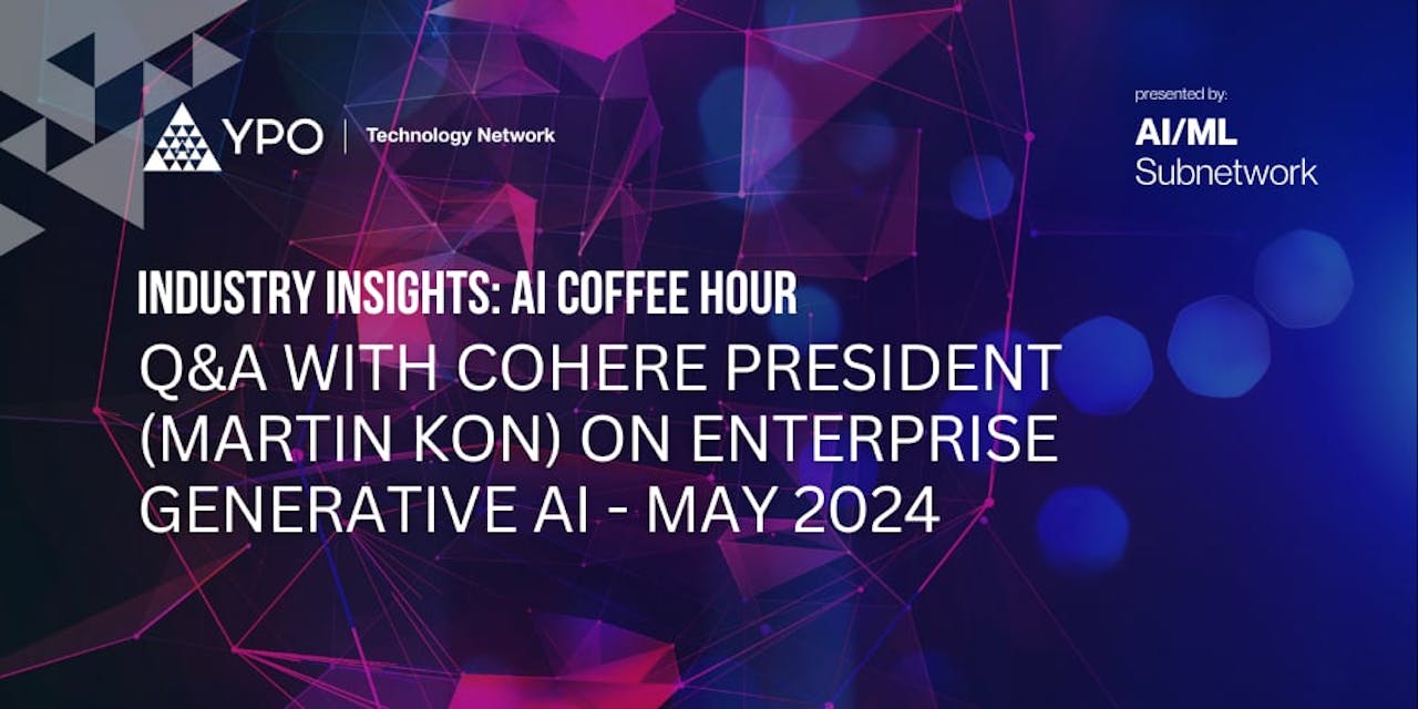 AI Coffee Hour: Q&A with Cohere on Enterprise Generative AI - May 2024 ...