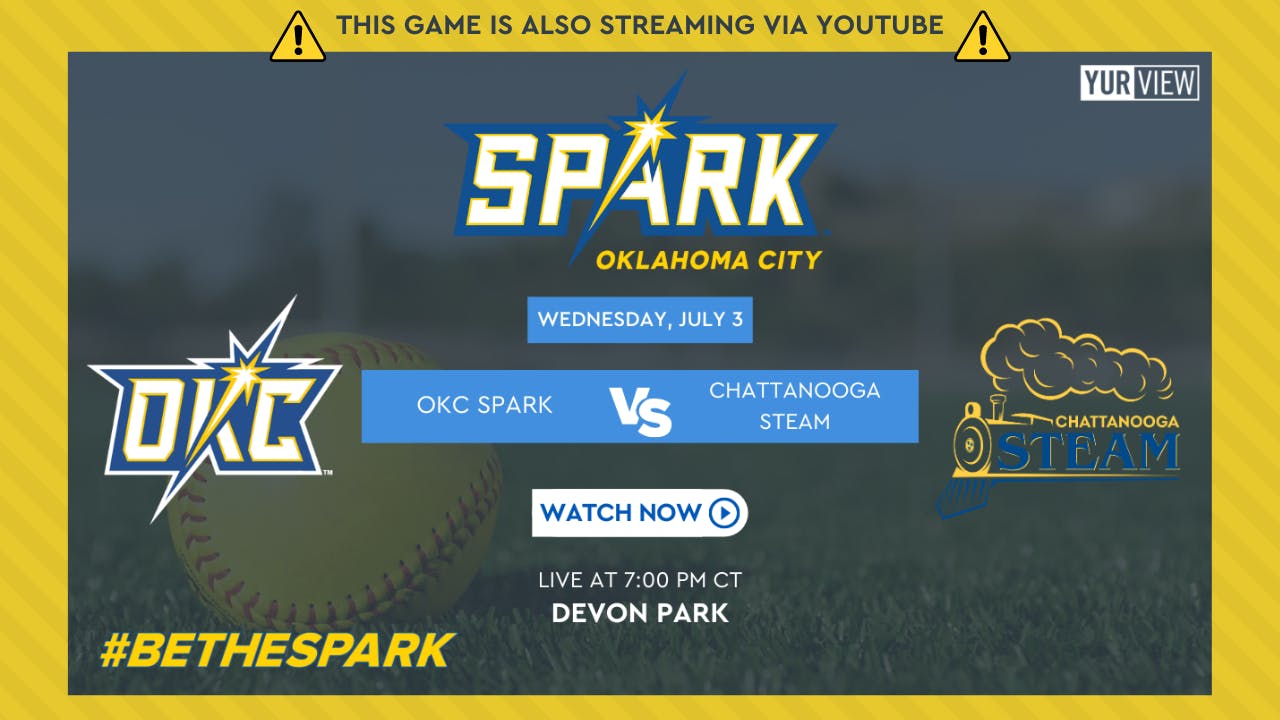 OKC Spark vs. Chattanooga Steam | 7-3-2024 - OKC Spark - YurView