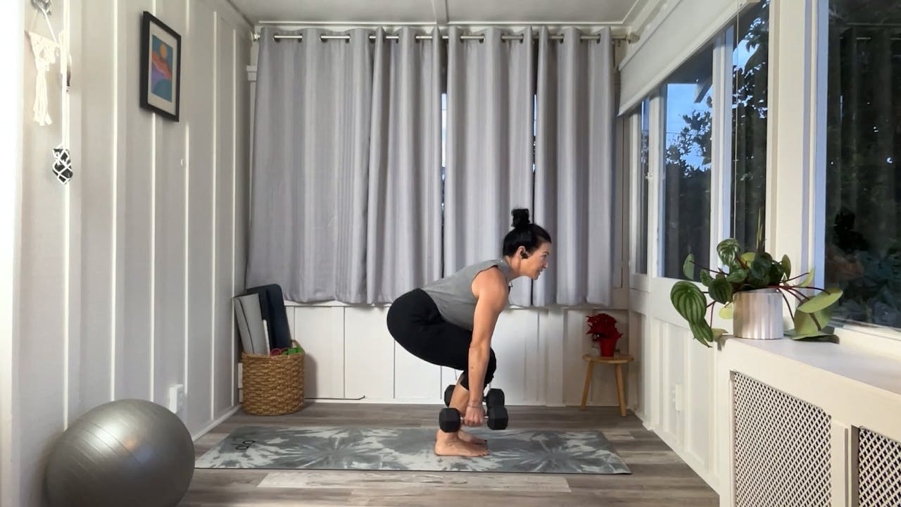 45 min Body Sculpt w/ Tracy- Leg Intervals 12/18/23 - YogaWorks