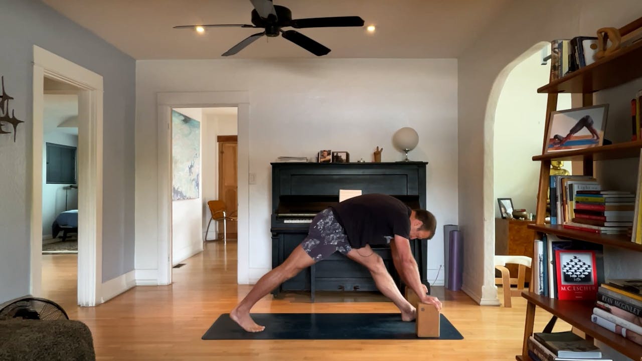 20 min Hamstrings & Hip Flexors w/ Vytas - Beginner Flexibility - YogaWorks